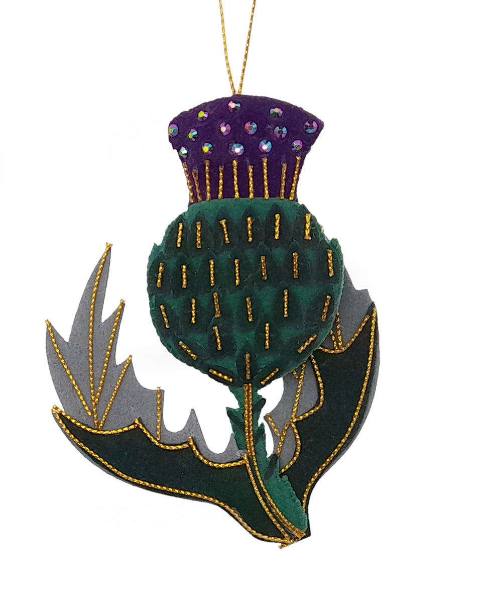 St Nicolas Hanging Thistle Christmas Decoration – National Trust for ...