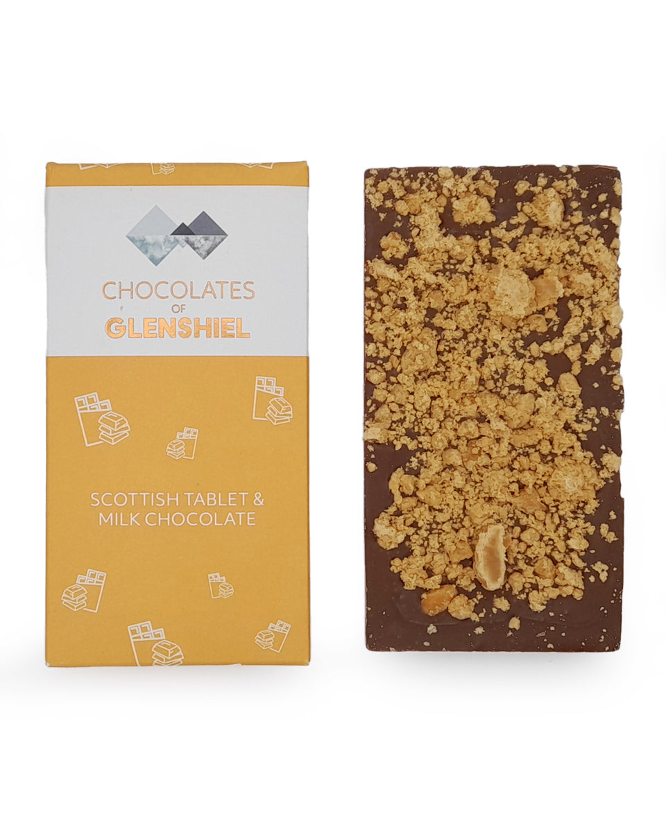 Scottish Tablet Chocolate Bar by Chocolates of Glenshiel – National ...