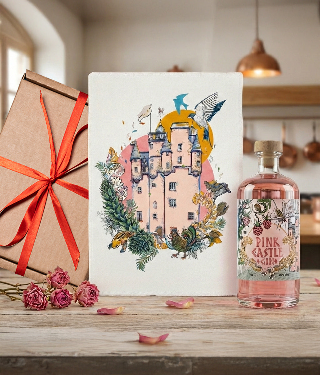 Pink Castle Scottish Gin and Print Gift Box – National Trust for Scotland