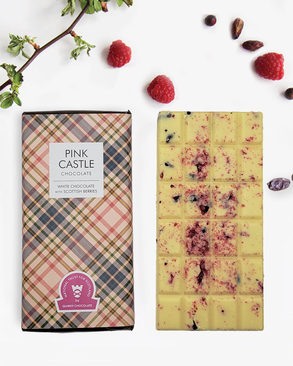 Exclusive Quirky Pink Castle Chocolate – National Trust for Scotland