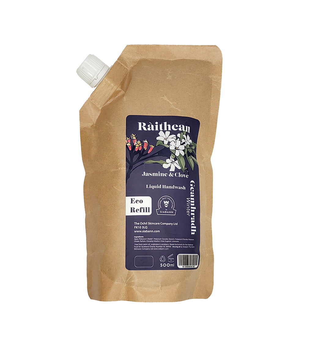 Ràithean Winter Jasmine & Clove Hand Wash Eco Refill Pack – National ...
